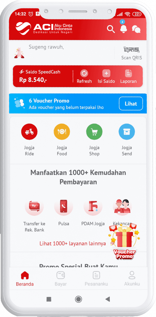 Gabung Resto ACI - ACI Ojek Online