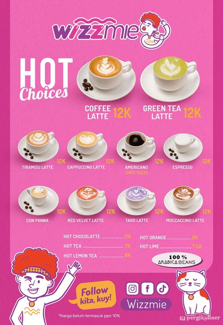 Menu Wizzmie Terbaru 2025 Lengkap dan Promo ACI FOOD!