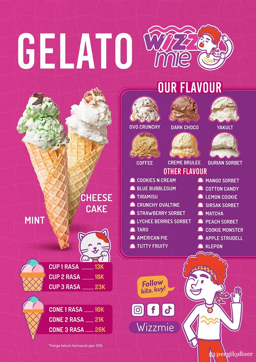 Harga Menu Wizzmie Terbaru 2025 Lengkap dan Promonya - ACI Ojek Online
