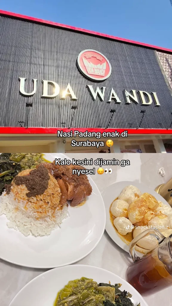 Uda Wandi: Cita Rasa Masakan Padang di ACI FOOD